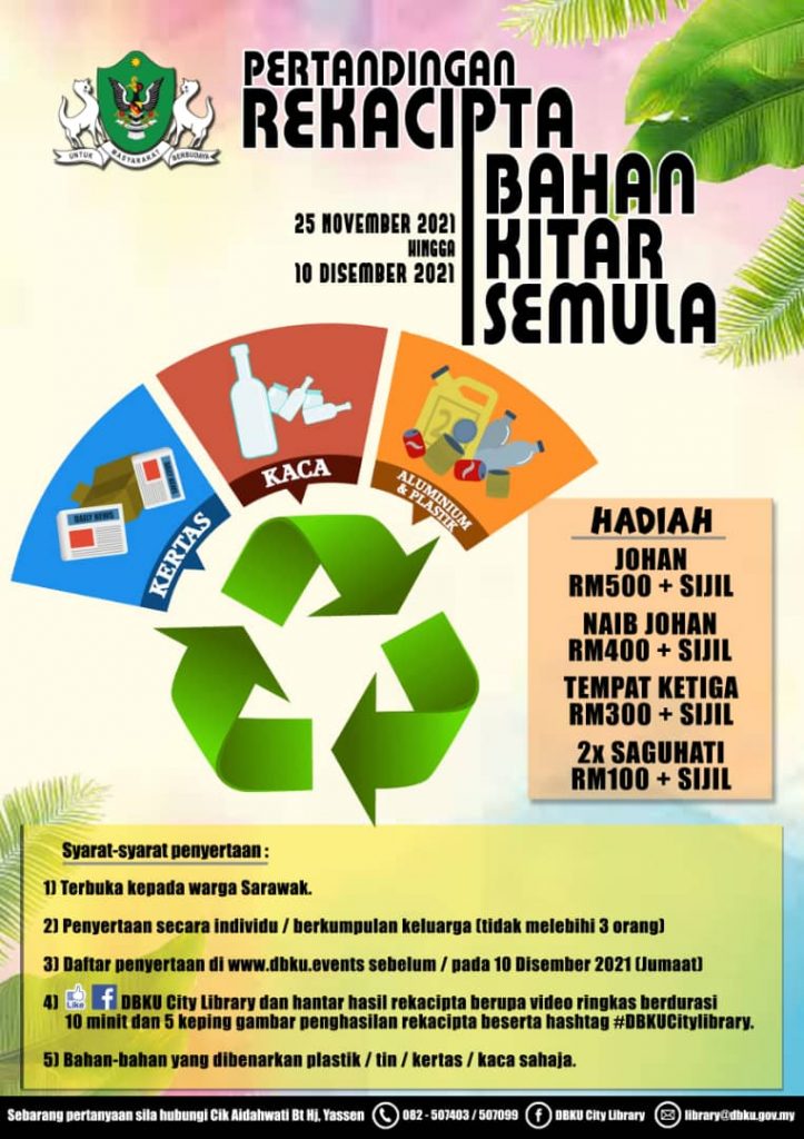 Pertandingan Rekacipta Bahan Kitar Semula - DBKU Event